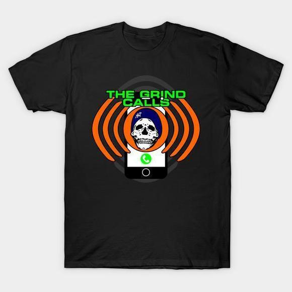 Shirts | The Grind Calls Skull Tshirt | Poshmark